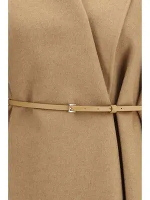 Max Mara Camel Hair Cardigan Coat - Cream