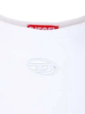 DIESEL® Slim-fit T-shirt With Embroidered Logo