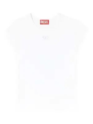 DIESEL® Slim-fit T-shirt With Embroidered Logo