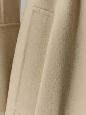 Max Mara Double Face Fabric Coat - Multicolor