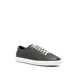 Prada Low-top Sneakers With Debossed Logo - Black