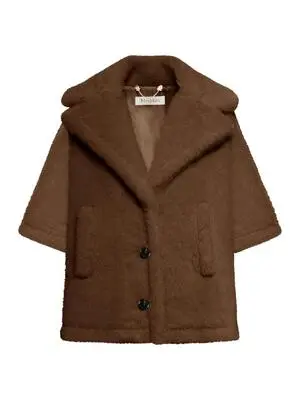 Max Mara Corvino Teddy Short Coat - Multicolor