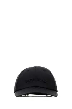 Alexander McQueen Nylon Baseball Cap - Black