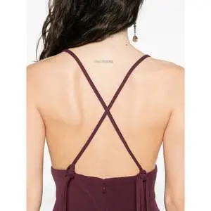 Solace London Dark Maxi Dress