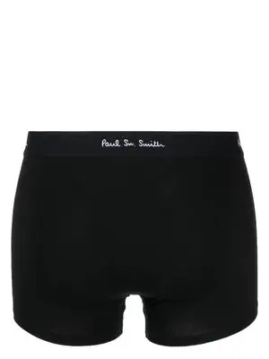 Paul Smith Logo Cotton Trunks 3pack - Multicolor