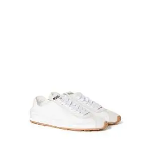 Miu Miu Lace-up Recycled Polyamide Sneakers