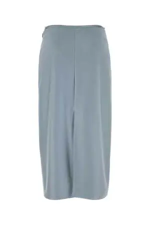 AMI Paris Stretch Satin Skirt