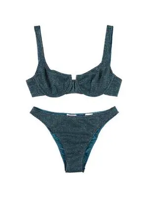 Oseree Lumière Balconette Bikini - Blue