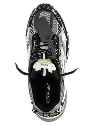 Off-White Be Right Back" Lace-up Sneakers - Black
