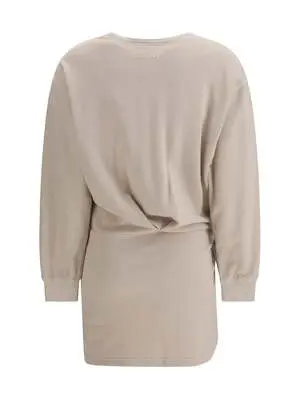 Isabel Marant Étoile Zae Fleece Dress - Cream