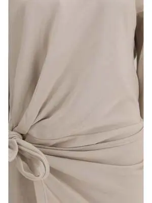 Isabel Marant Étoile Zae Fleece Dress - Cream