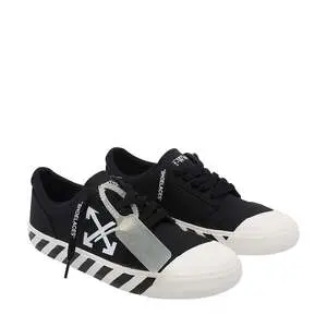 Off-White Vulcanized Undercut Sneakers - Black