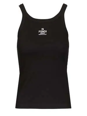 Fendi Logo Camis Tanks For Women