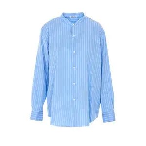 Auralee Striped Shirt - Blue