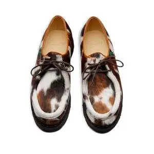 Paraboot Michael" Marron Leather Lace-up Low-top Shoes