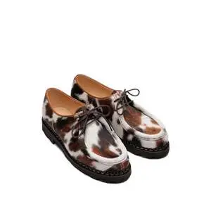 Paraboot Michael" Marron Leather Lace-up Low-top Shoes