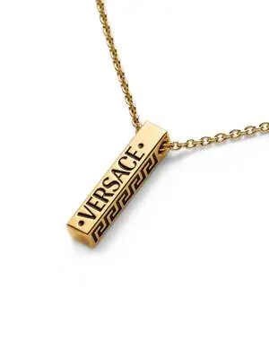 Versace Metal Pendant Necklace