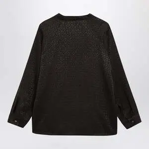 Gucci Jacquard Silk Shirt