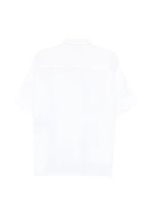 FAY Cotton Shirt With Lace Detail - Multicolor