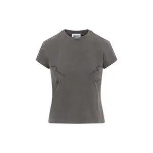 JEAN PAUL GAULTIER Embroidered Cotton T-shirt