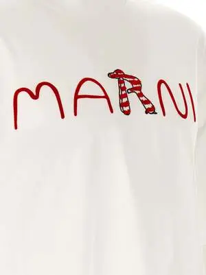 Marni Logo T-shirt - White