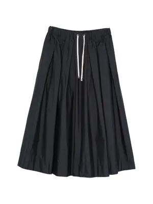 Max Mara Cotton Midi Skirt - Multicolor
