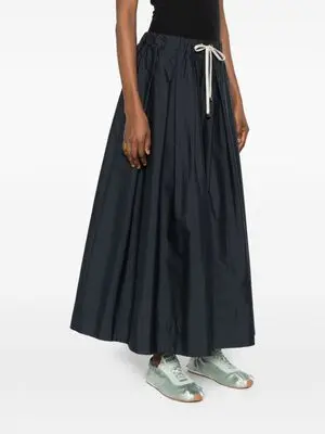 Max Mara Cotton Midi Skirt - Multicolor