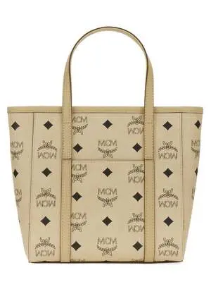 Mcm Shopper Bag - Cream