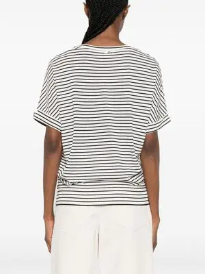 Herno Striped Cotton T-shirt