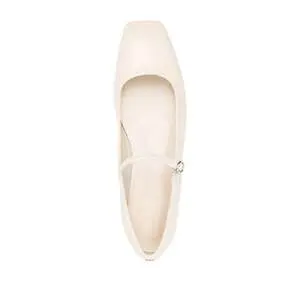 AeydĒ Ballet Flats With Buckle Fastening - Cream