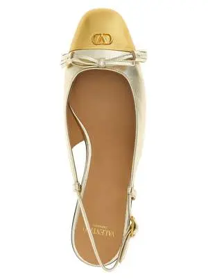 Valentino Garavani Two-tone Leather Slingback