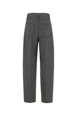 Prada Embroidered Glencheck Pant
