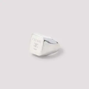 Celine Square Signet Ring