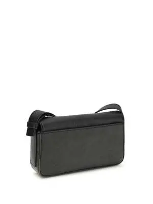 Alexander Wang Leather Shoulder Bag - Black