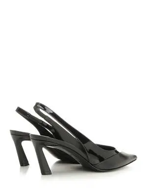 Givenchy Spiky Slingback Heels - Black