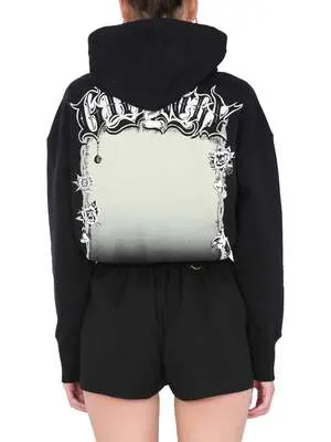 Givenchy Oversized Fit Sweatshirt - Black