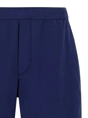 Brunello Cucinelli Interlock Cotton Bermuda Shorts - Blue