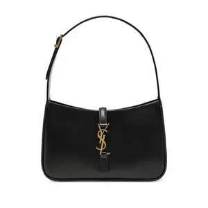 Saint Laurent Leather Shoulder Bag - Black