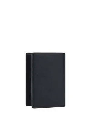 Saint Laurent Embossed Leather Wallet