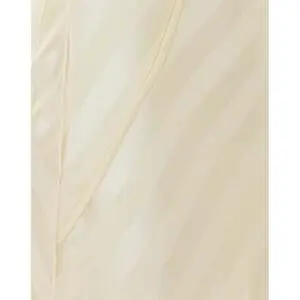 SELF-PORTRAIT Satin Striped Maxi Dress With Bow Detail