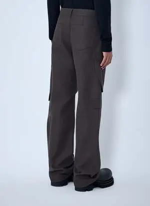 Rick Owens Wide-leg Cargo Pants - Gray