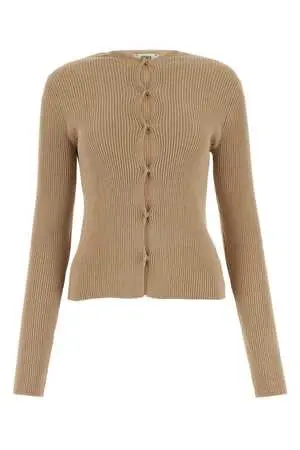 FENDI FENDI Ribbed Knit Cardigan