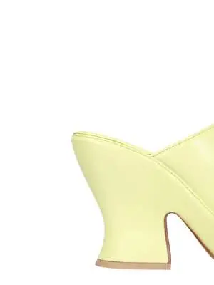Bottega Veneta Wedge Sandals - Yellow