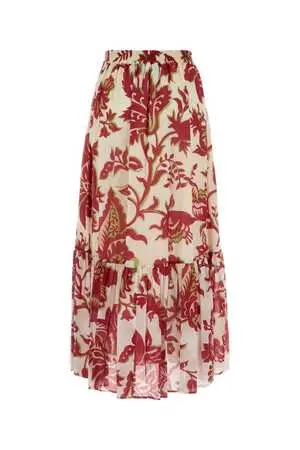 Etro Printed Cotton Skirt - Multicolor