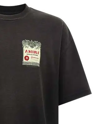 Amiri Chateau Stamp' T-shirt - Black