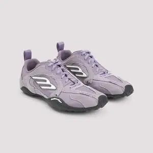 Balenciaga Lilac Leather Monday Ultra Sneakers - Multicolor