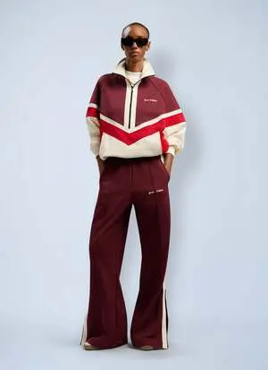 Palm Angels Anorak Track Jacket With Logo Embroidery - Multicolor