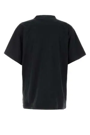 Balenciaga Slate Cotton Oversize T-shirt
