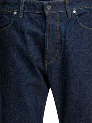 Stone Island Straight Leg Five Pocket Denim Jeans