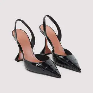 Amina Muaddi Holli Sling 95 Mules